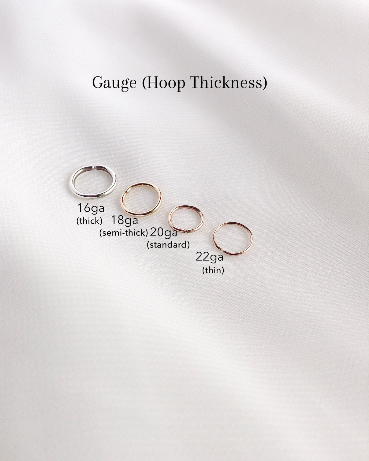 Conch Hoop | 10mm 11mm 12mm 13mm 14mm or 15mm Large Endless Hoop | IB ...